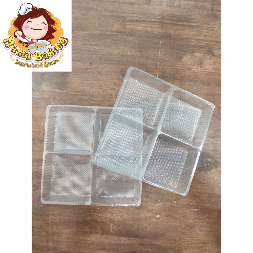 [10pcs] Mooncake Plastic tray 4in1/ 四粒装透明托 (For 4pcs Mooncake) | Shopee ...