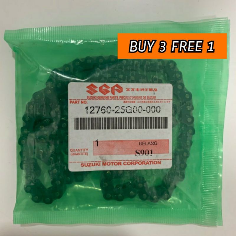 A CLASS SUZUKI FXR150 FX150 FXR 150 TIMING CHAIN (2X3-124L) | Shopee ...