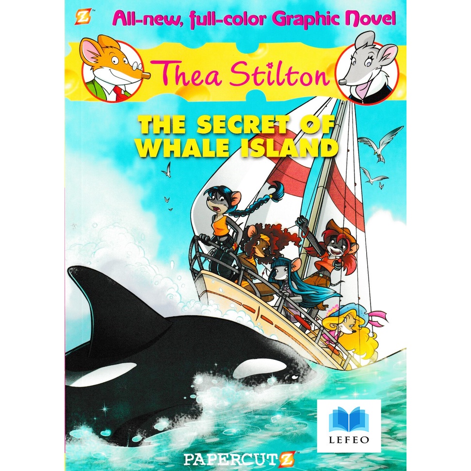 SCHOLASTIC THEA STILTON GRAPHIC NOVEL #1 - The Secret Of Whale Island ...