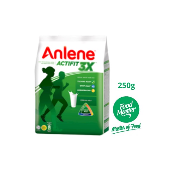 Anlene Actifit 3X Low Fat High Calcium Adult Milk Powder 250g ( Free ...