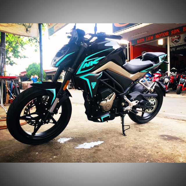 🔥Ready Stock🔥KTNS CFmoto 250nk Sticker Stripe Set | Shopee Malaysia