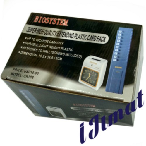 Biosystem Punch Card / Time Card Rack (10 Slots) | Shopee Malaysia