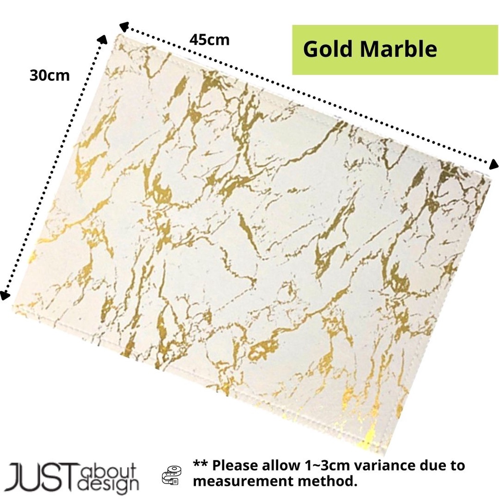 Alas Meja Makan Table Mat Dining Table Coffee Premium PVC Placemat ...