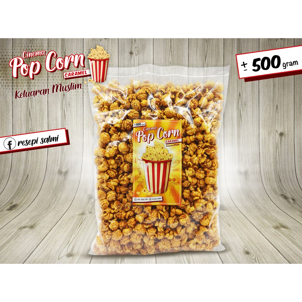PopCorn Caramel Fully Coated 500g (ready stock) | Shopee Malaysia