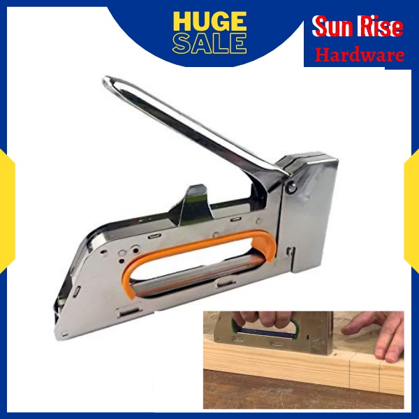 RISE Manual Nail Gun 3 in 1 Manual Duty Hand Nail Gun U-Type Nail Gun ...