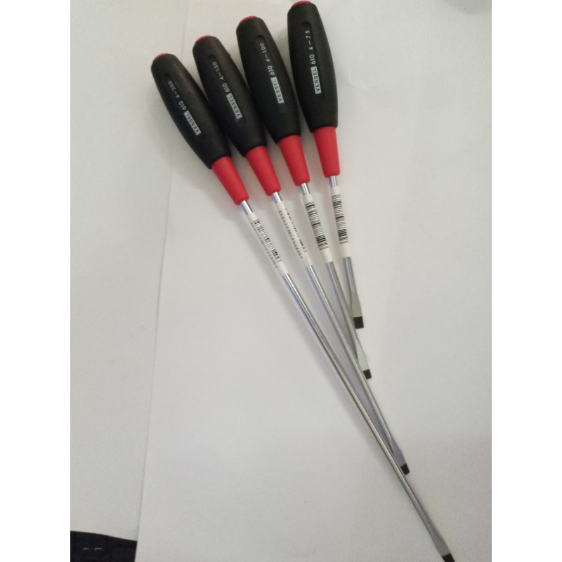 Vessel Flat Screwdriver No.610 (2 Edges) | Shopee Malaysia