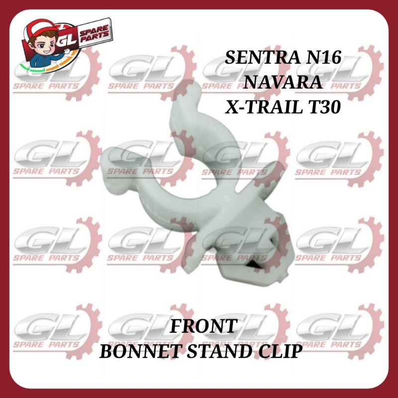 FRONT BONNET STAND CLIP NISSAN SENTRA N16 X-TRAIL T30 NAVARA | Shopee ...