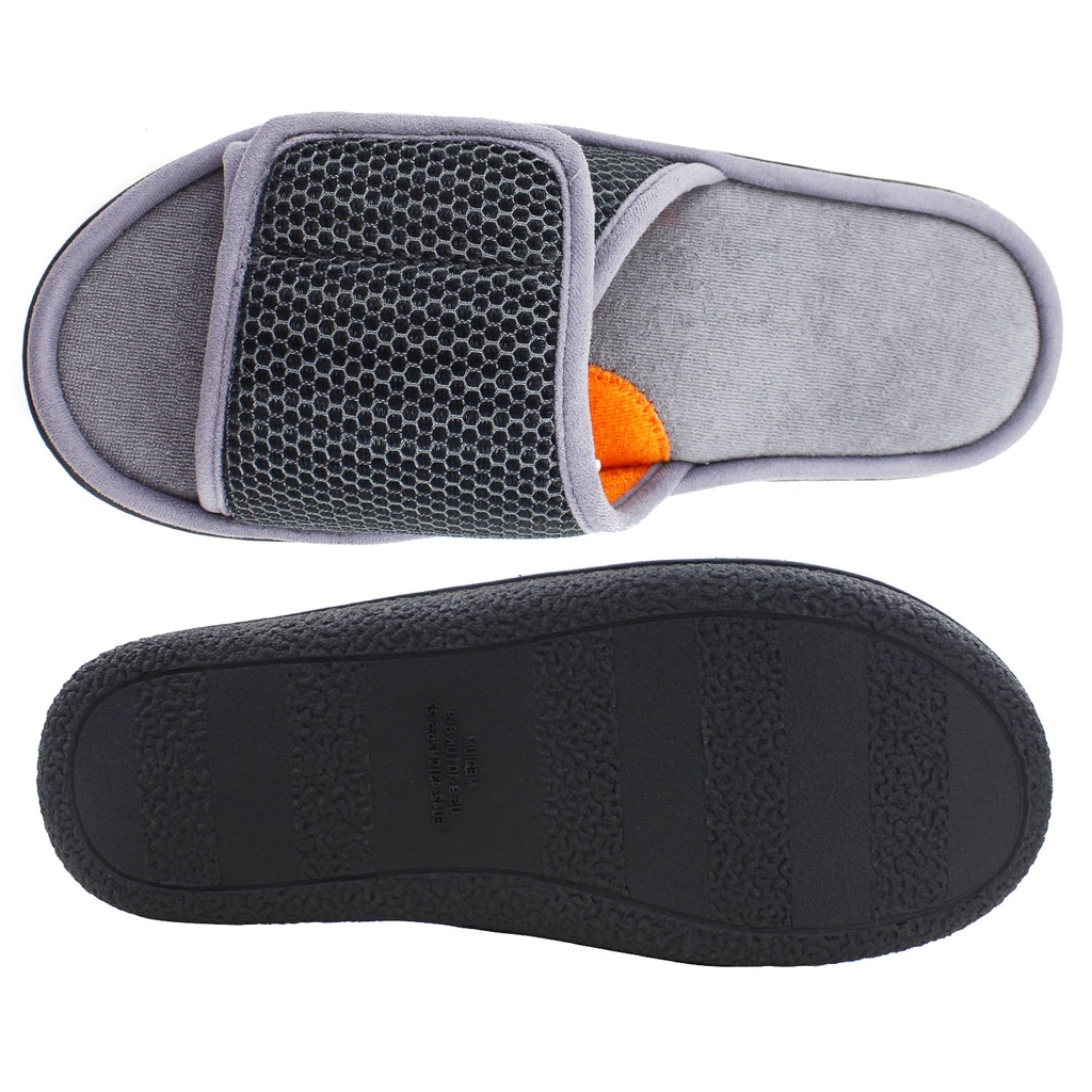 Diabetic foot slippers thumb valgus instep high toe injury wearing ...