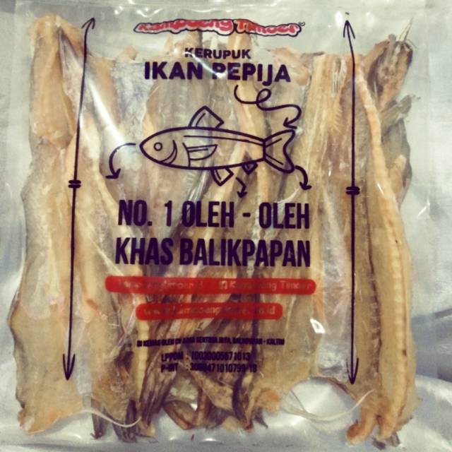 Pepija Thin Fish Crackers Salted Fish Kampoeng Timoer and Juata Laug ...