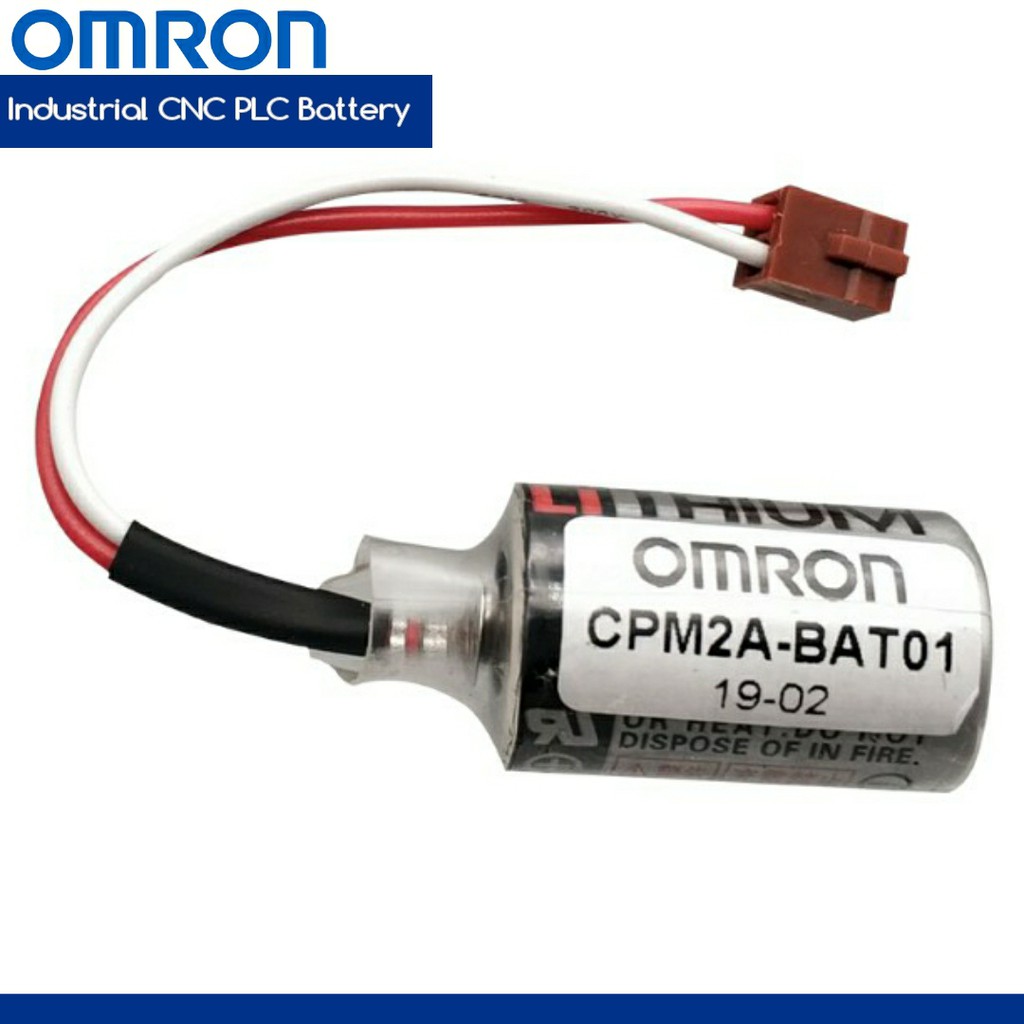 Omron CPM2A-BAT01 3.6V CPM2A CQM1H PLC Battery | Shopee Malaysia