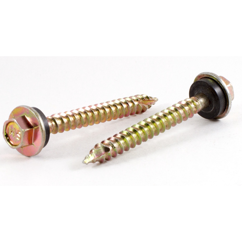 YLK【Pc】Hex Self Drilling Screw Skru Atap SKRU IKAT Bumbung WITH WASHER ...