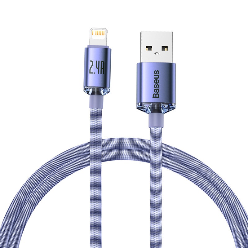 Baseus USB Cable For iPhone 13 Pro Max 12 11 X XR XS 8 7 6s 6 iPad Fast ...