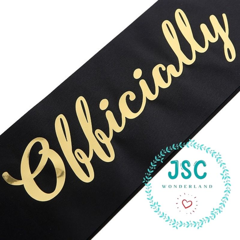 Retirement Sash Officially Retired Sash Shoulder Strap For Retirement ...