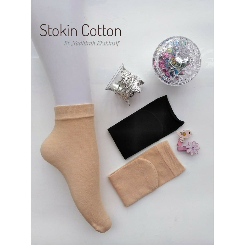 Stokin Cotton super selesa untuk kulit yang sensitif. | Shopee Malaysia