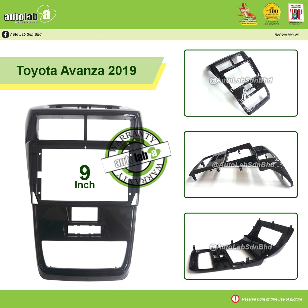 Big Screen Casing Android 9 inch Toyota Avanza 2019 (without Socket ...
