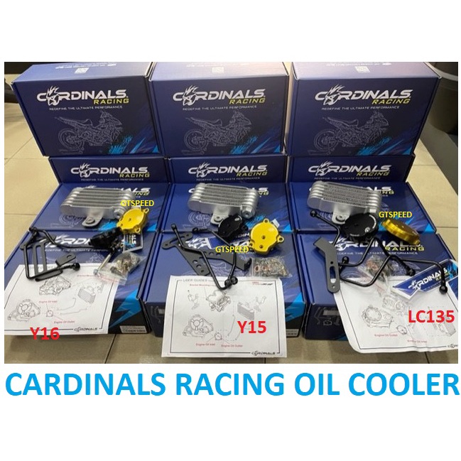 Cardinals Racing LC135 V1-V7 Y15 Y16 ENGINE OIL COOLER KIT SET | Shopee ...