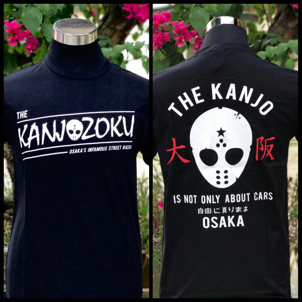 Kanjozoku Kanjo Osaka JDM *D4 (Black Tshirt) | Shopee Malaysia