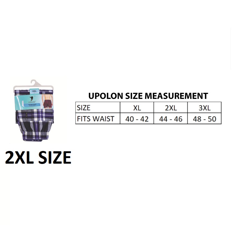 GILDAN x UOKIN Comfort Breathable Boxer Underwear Men Brief Trunk Front ...