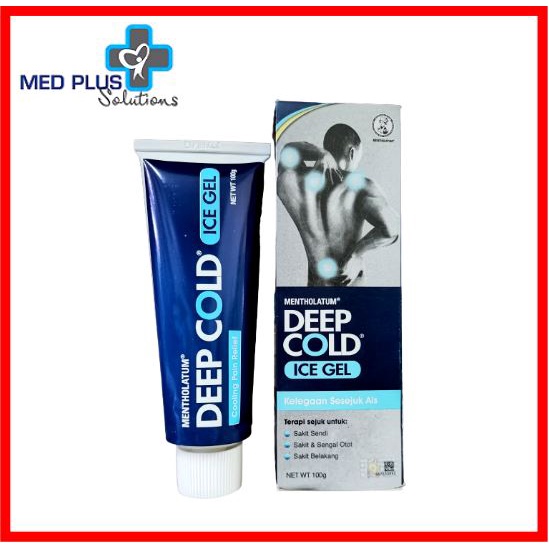 Mentholatum Deep Cold Ice Gel 100g (Exp: 10/2025) | Shopee Malaysia
