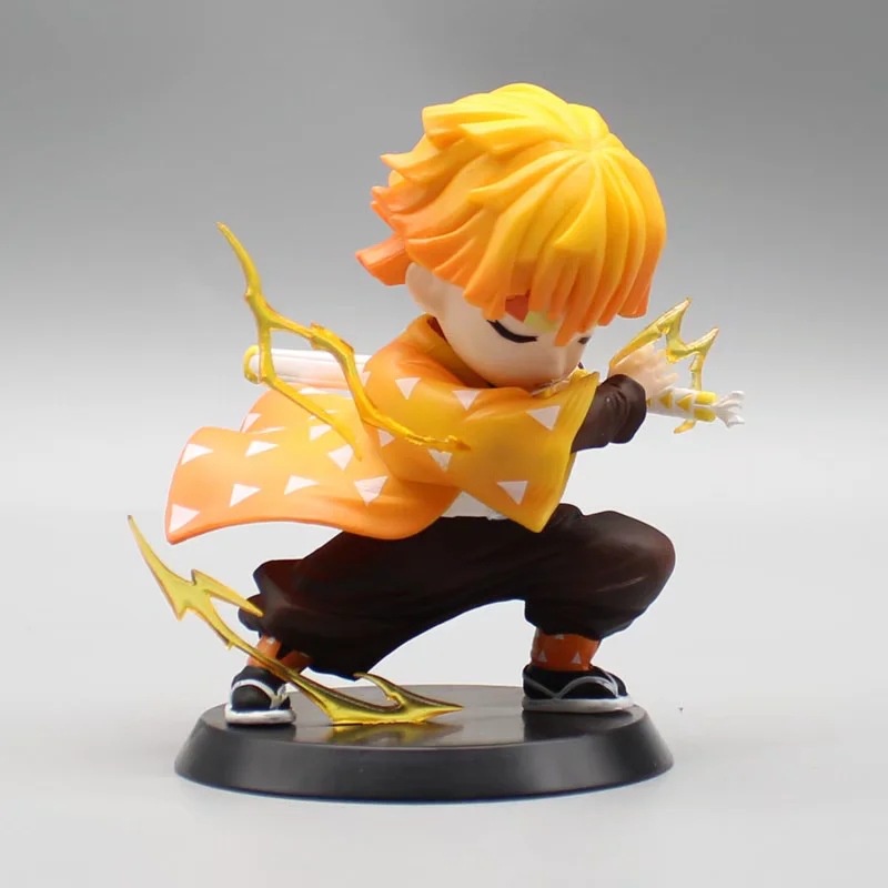 Anime Demon Slayer Agatsuma Zenitsu Figure Collectible Figurines Pvc ...