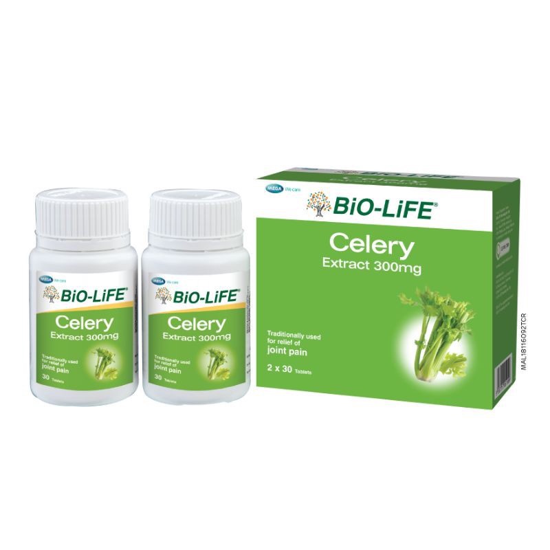 Bio-Life Celery Extract 300mg Tablets 30's x2 | Shopee Malaysia