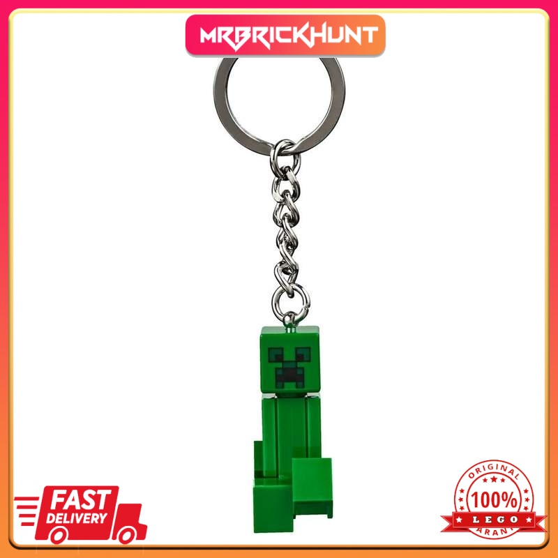 [MrBrickHunt] Lego Key Chain Minecraft Creeper Minifigure | Block Toys ...