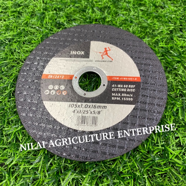 Cutting Disc 4” Challenge Star Cutting Wheel for INOX - Potong besi ...