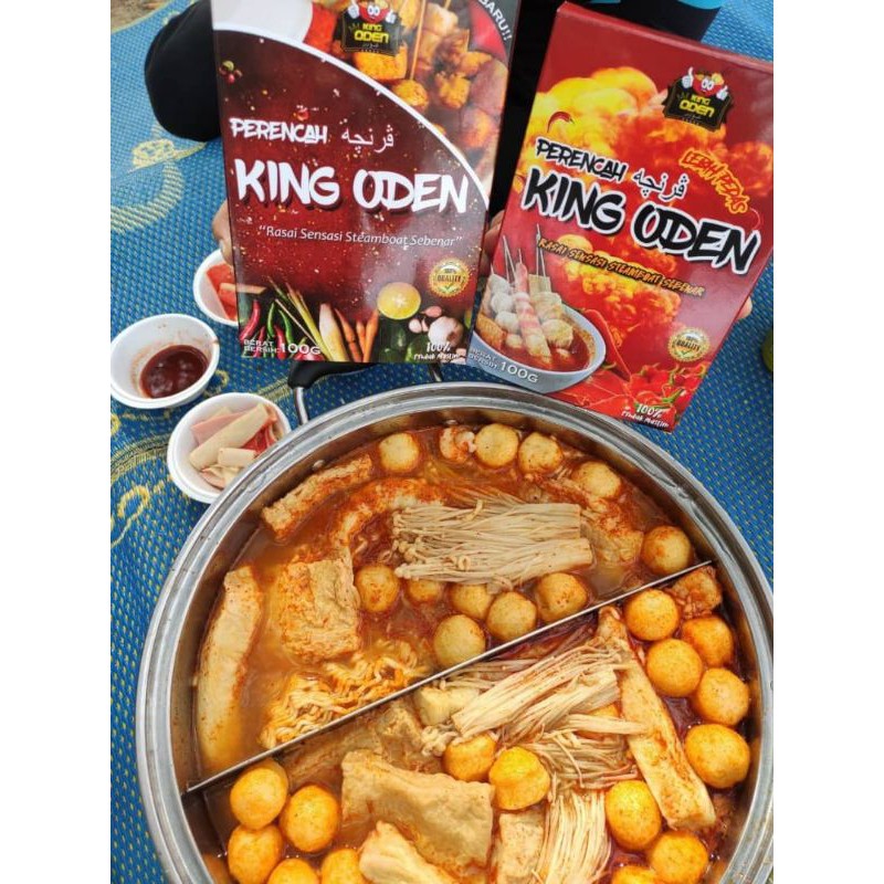 Perencah Oden Segera Instant Steamboat Sensasi Tomyam by King Oden ...