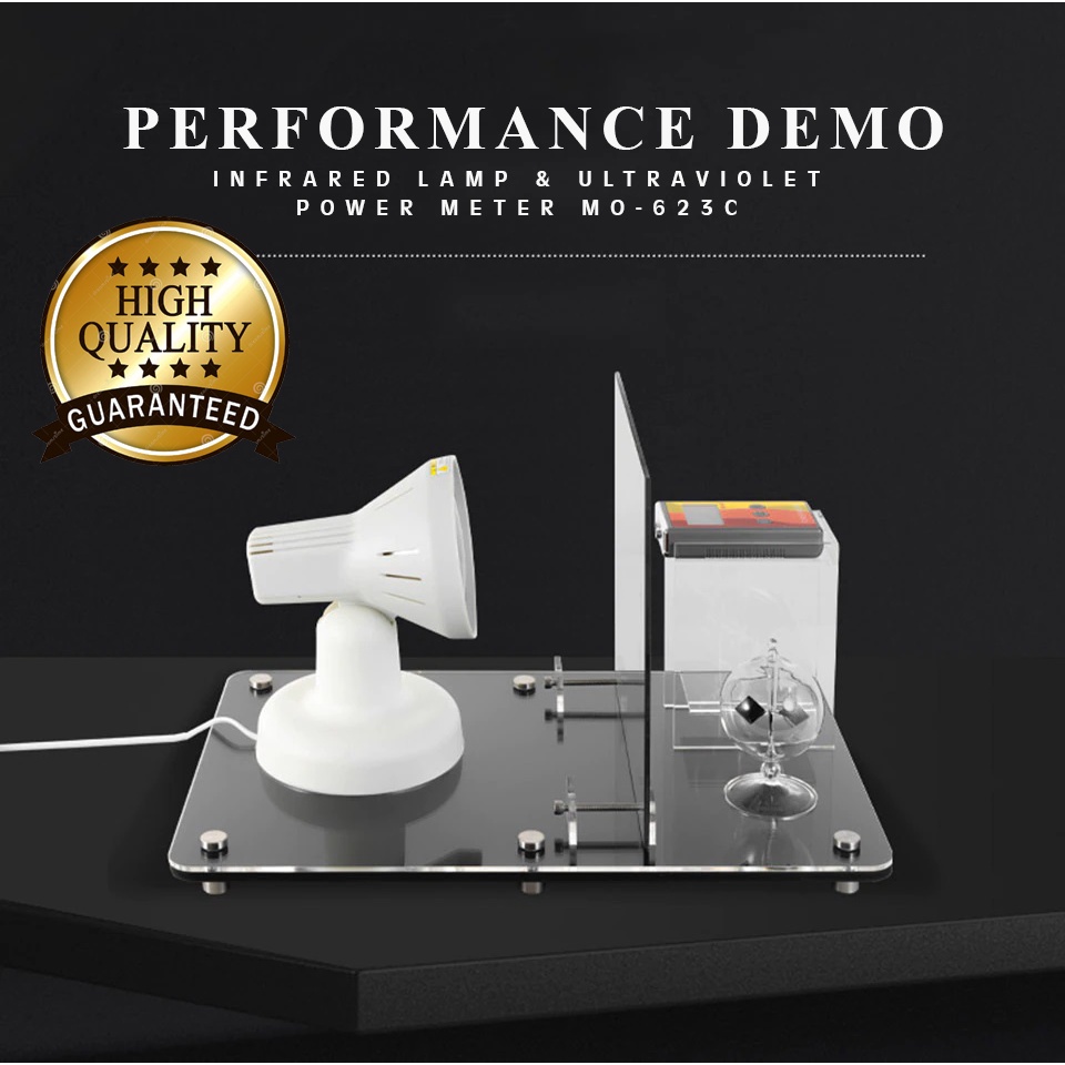 Tint Heat Box Display 6 sides Rotatable tint tester Heat Rejection/Test ...