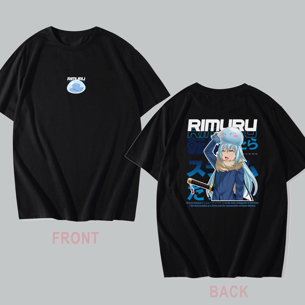 Rimuru Tempest Tensura Anime Distro T-shirt | Shopee Malaysia