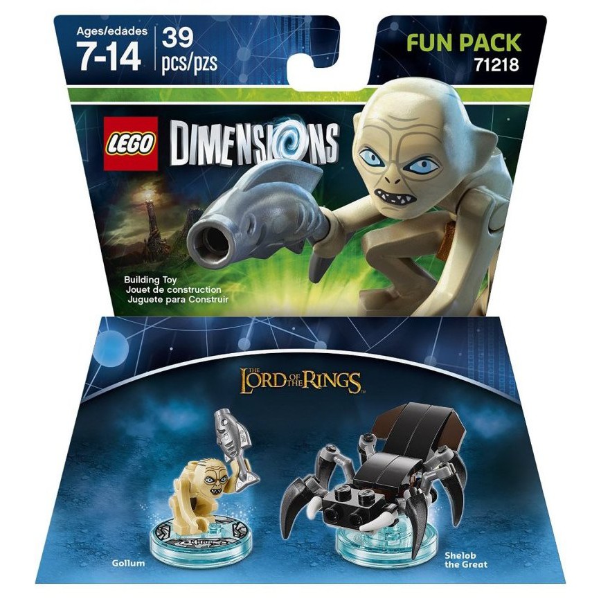 LEGO Dimensions 71218 Gollum And Shelob The Great | Shopee Malaysia