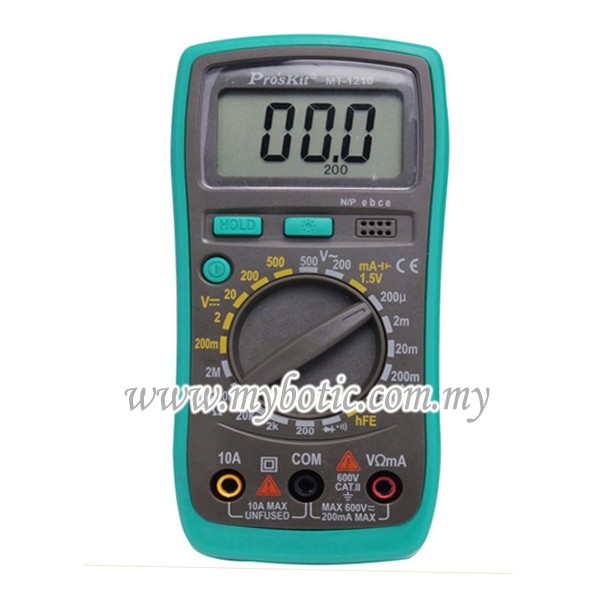 Pro'skit Proskit Digital Multimeter MT-1210 | Shopee Malaysia