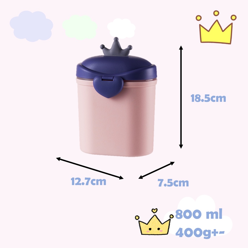 Milk Powder Container Bekas Susu Baby Milk Infants Formula Storage Box ...