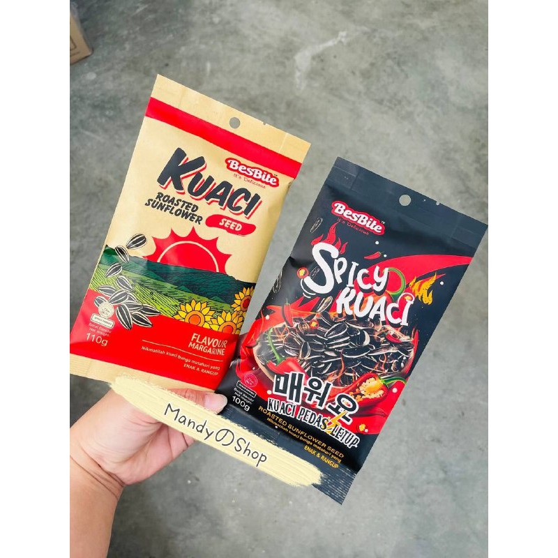 Besbite Kuaci 100g / Besbite Spicy Kuaci 110g | Shopee Malaysia