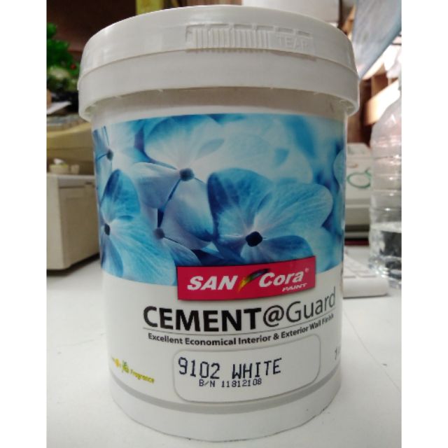 Sancora Cement@Guard. Cat Air Putih 1Liter | Shopee Malaysia