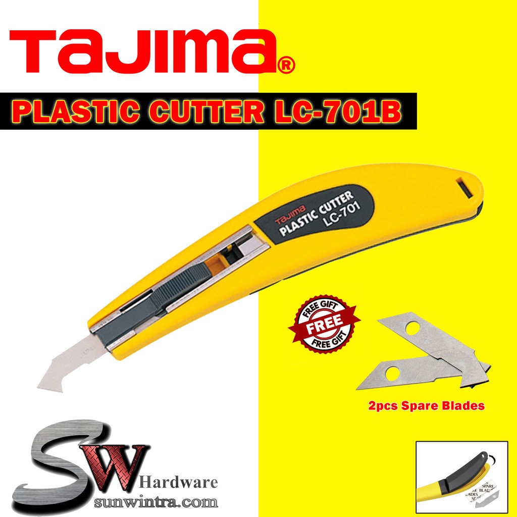 TAJIMA Plastic Cutter #LC-701B / Pisau Potong Plastic / Arcylic cutter ...