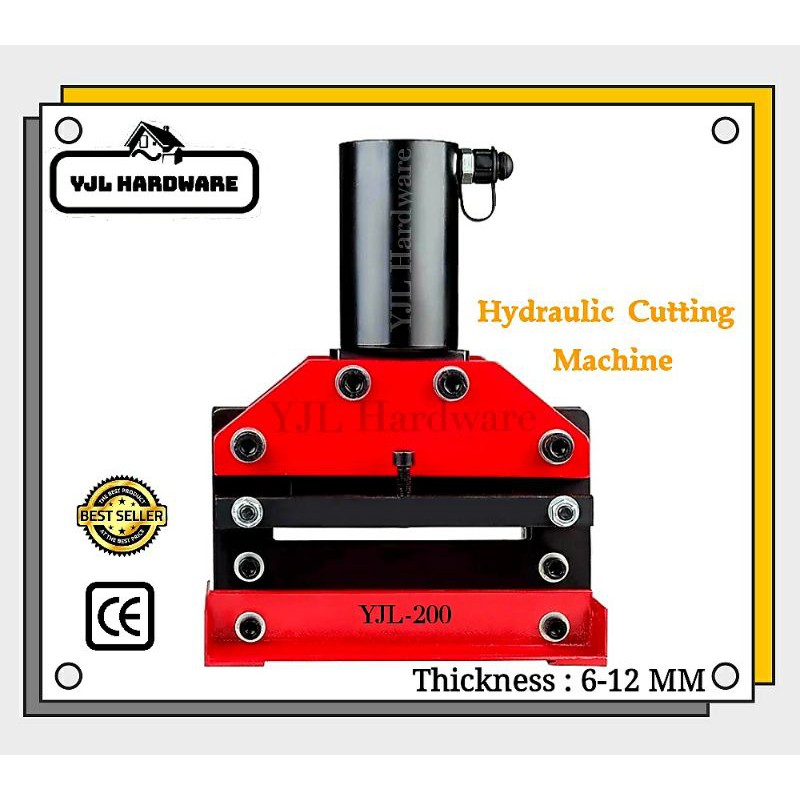 YJL - Professional Hydraulic Cutting Tool YJCWC-200 Hydraulic Cutter ...