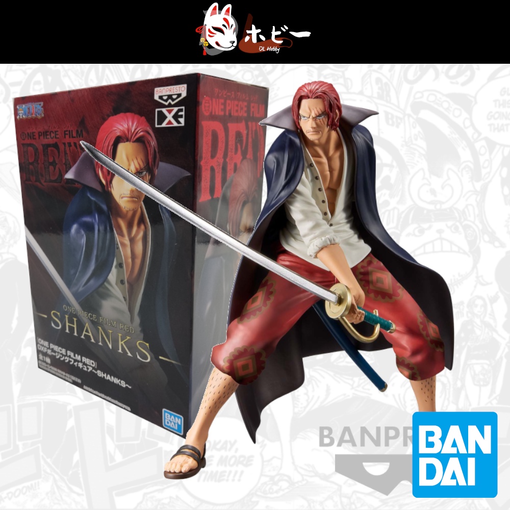 One Piece Shank Red Film DxF Official Banpresto Bandai Spirit | Shopee ...