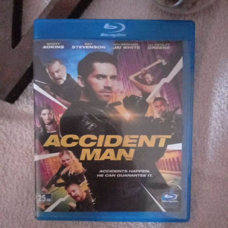 Blu-ray DVD Disc Accident Man | Shopee Malaysia