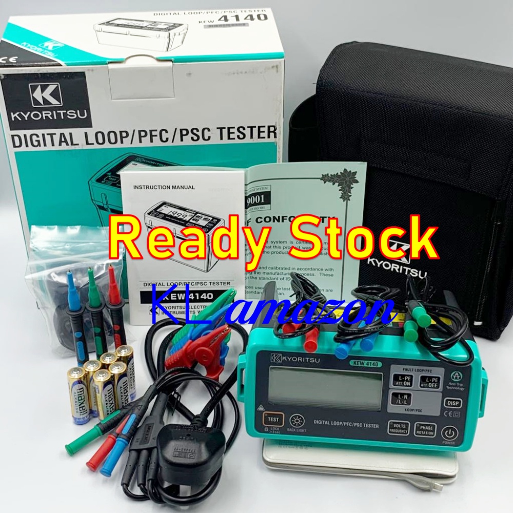 (Accept Urgent Order!) Kyoritsu 4140 LOOP / PFC / PCS Tester | 12 ...