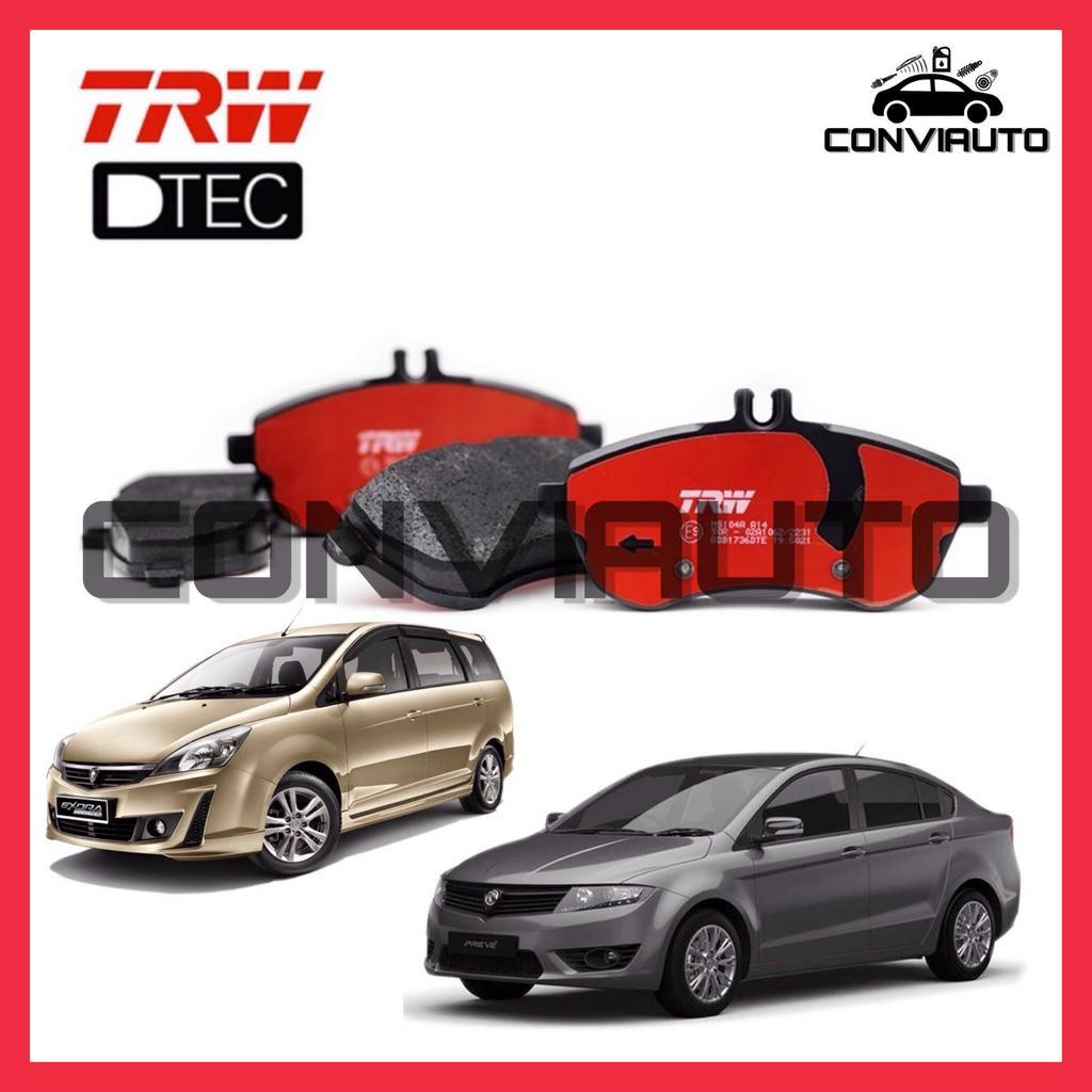PROTON PREVE EXORA BOLD MPV REAR TRW DTEC DISC BRAKE PAD (GDB1708DT ...