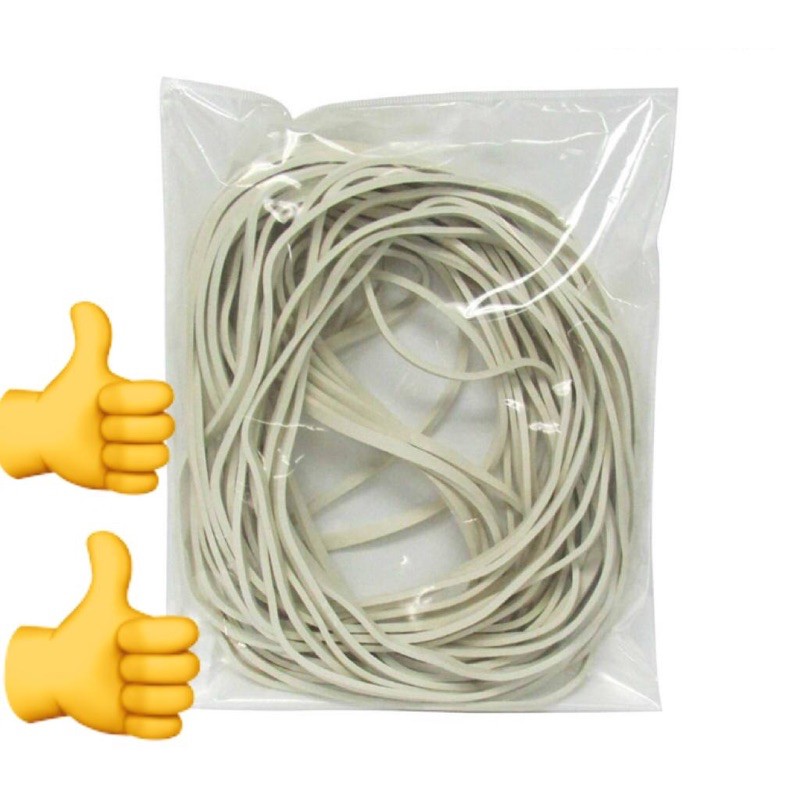 White Rubber Band/Postman Rubber Band/Getah Gelang Putih🔥🔥 | Shopee ...