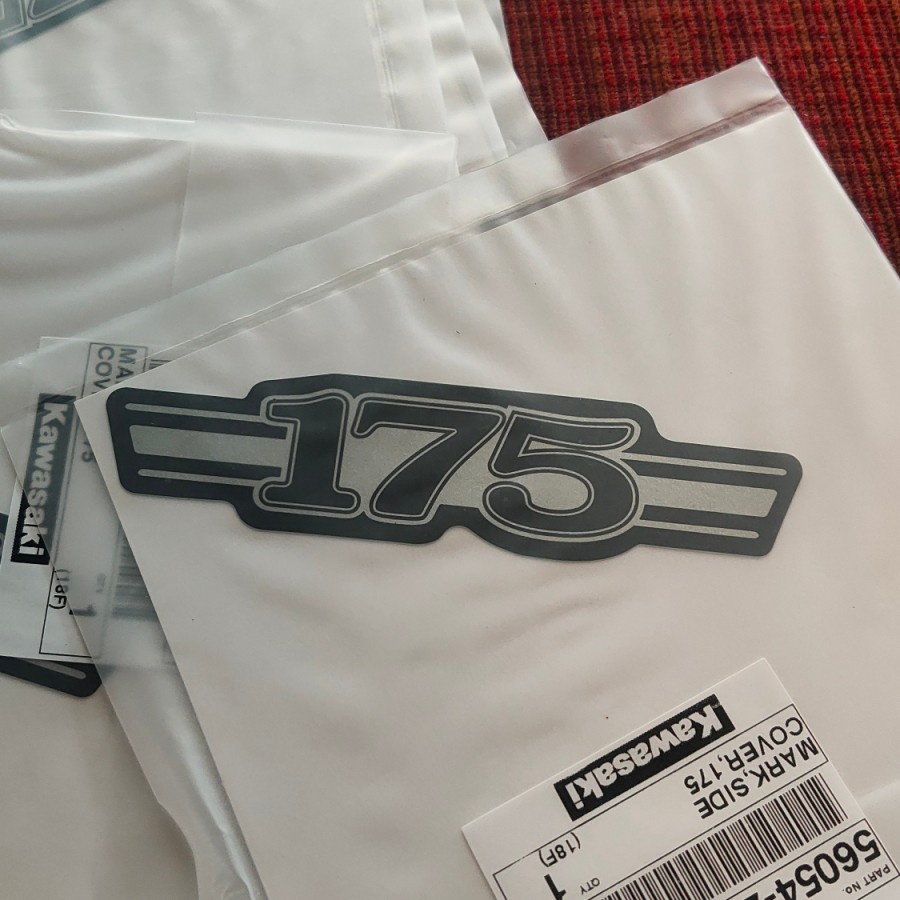 Original W175 side body sticker | Shopee Malaysia