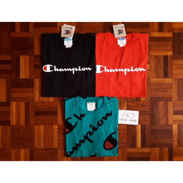 Champion Usa Heritage Wording T(100% original) | Shopee Malaysia