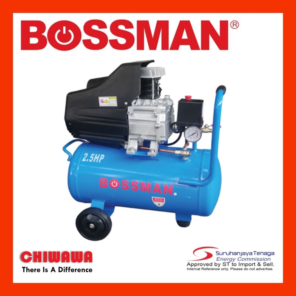 BOSSMAN BAE2024 Direct-DRiven Air Compressor 2.5hp | Shopee Malaysia