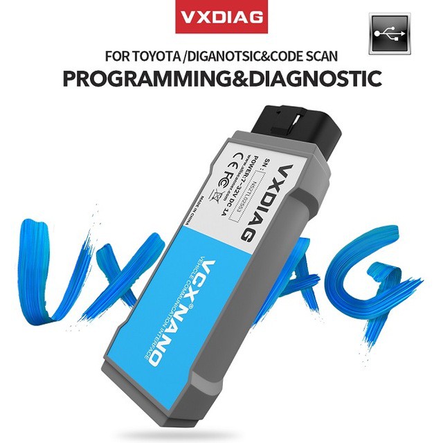 【Toyota diagnose tool】VXDIAG NANO Diagnostic tool For Toyota it3 ...
