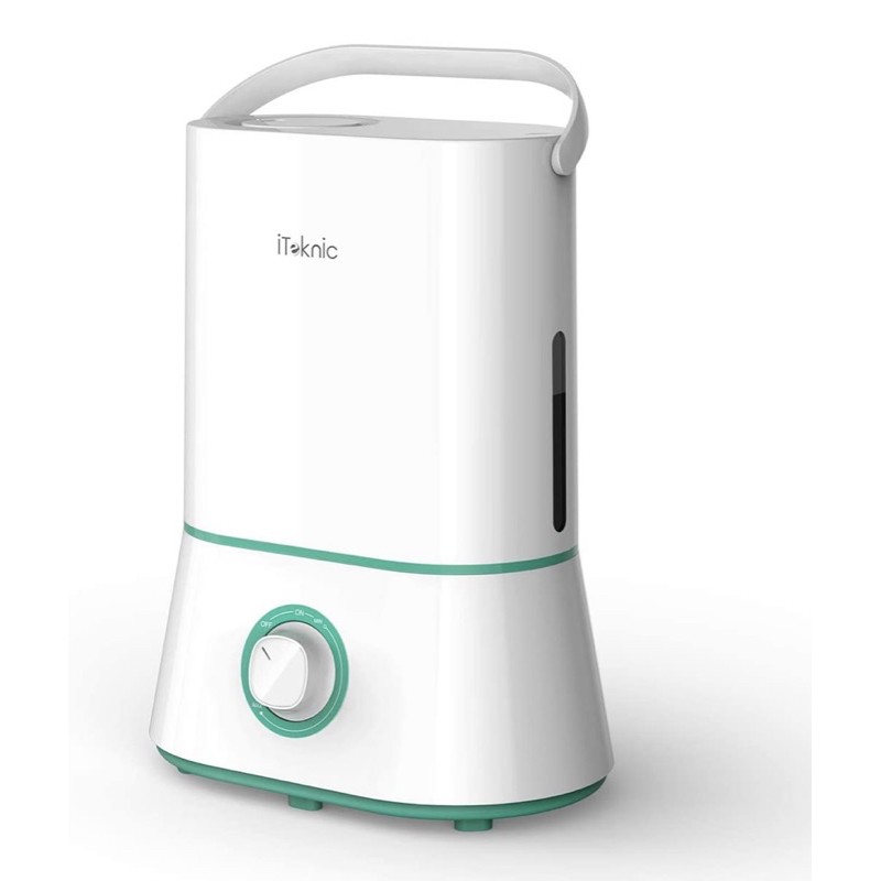 iTeknic Cool Mist Humidifier, 26db Quiet Ultrasonic Humidifiers for ...