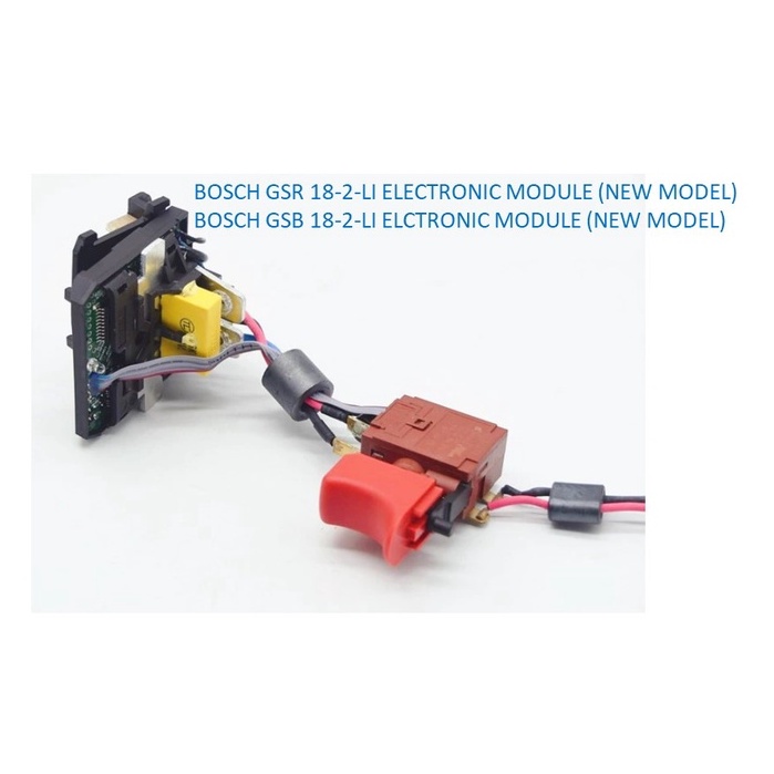 ORIGINAL BOSCH GSR 18-2-LI ELECTRONIC MODULE (NEW MODEL) / BOSCH GSB 18 ...