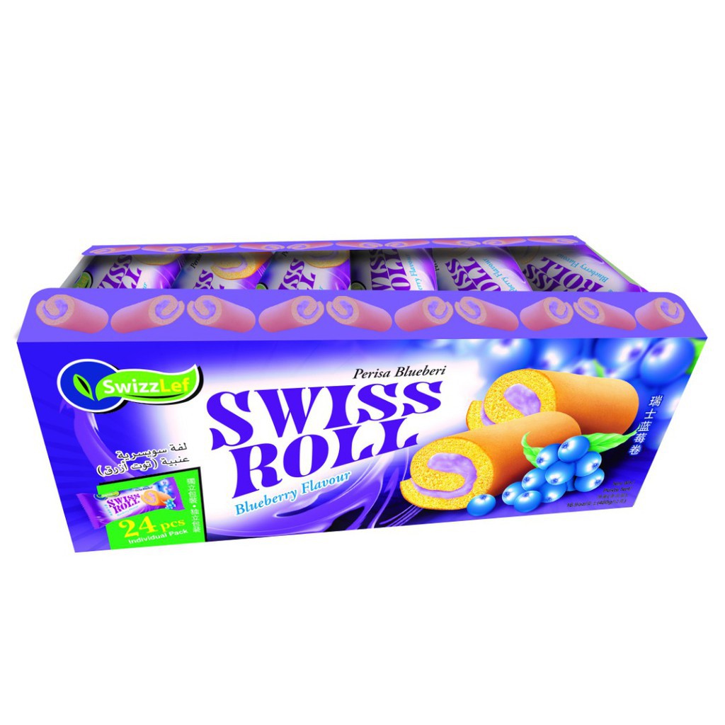 SWIZZLEF SWISS ROLL Flavour [24pcs x 20G] | Shopee Malaysia
