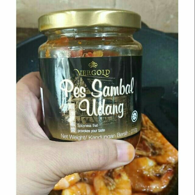 PES SAMBAL UDANG SEGERA VERGOLD || SEDAP, MUDAH DAN HALAL | Shopee Malaysia